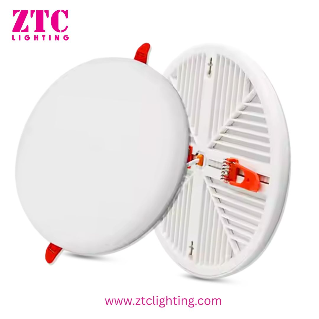 ZTC 24W Slim Moon LED Panel Light – Round Recessed Ceiling Light - ZTC ...
